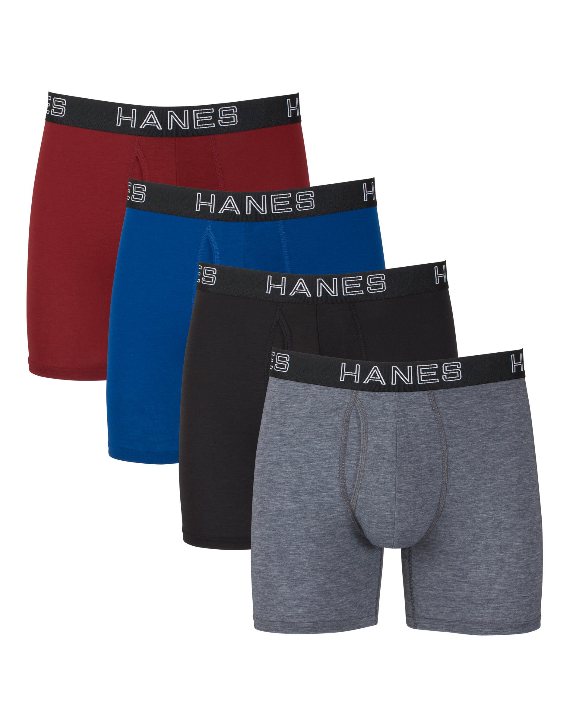 Hanes Mens Ultimate® Comfort Flex Fit® Total Support Pouch® Boxer Brief ...